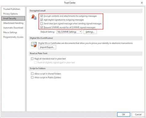 how to get s mime certificate for outlook and install it