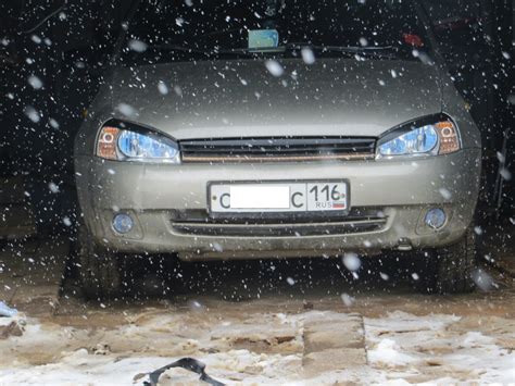 Реснички — Lada Калина Хэтчбек (1G), 1,6 л, 2012 года | фотография | DRIVE2