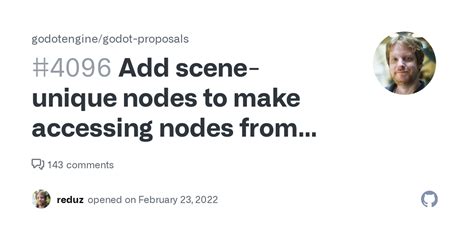 add scene unique nodes to make accessing nodes from code more