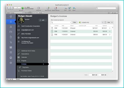 Filemaker Invoice Layout Template 2 Resume Examples GM9OXZ3YDL