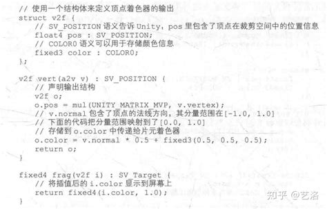 Unity Shader（二）subshaderandpass 知乎
