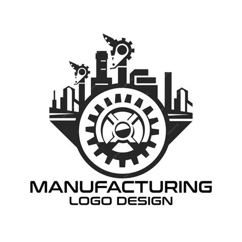 Premium Vector Manufacturing Vector Logo Design