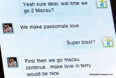 轉楊南日傳器官照 蔡慧敏佢晚晚要搞 含情慾短訊圖 の 玩物