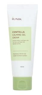 iUnik Centella Calming Gel Cream ingredients (Explained)
