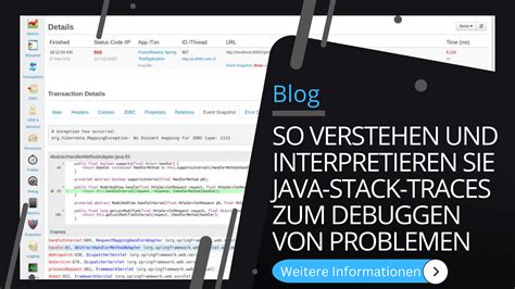 So Verstehen Und Interpretieren Sie Java Stack Traces Zum Debuggen Von Problemen FusionReactor