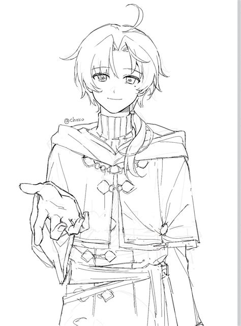 Rudeus Greyrat Drawn By Chokooooo Danbooru