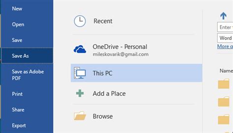 How To Create A Template In Microsoft Word