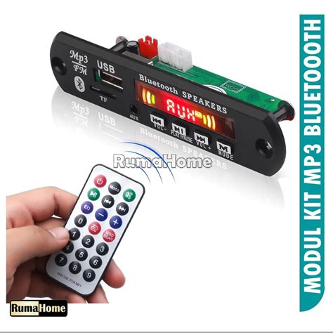 Jual Modul Mp Bluetooth Plus Fm Radio Kit Modul Mp Bt Kit Mp Kit Pemutar Lagu Mp Usb