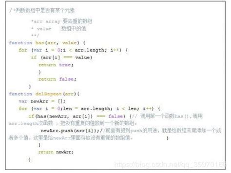Good Programmer Web Front End Training Javascript Array Deduplication