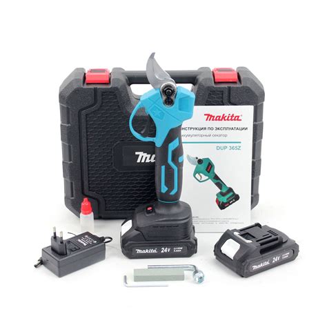 Аккумуляторный секатор Makita DUP365Z (24V, 5AH) АКБ секатор Макита ...