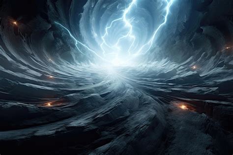 Premium Photo A Visual Representation Of A Mysterious Dimension