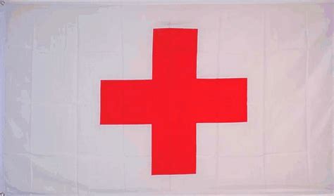 Red Cross Flags Irc Flag