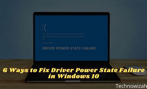 Fix Driver Power State Failure Windows Pilotmovement
