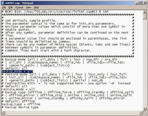 Sap Basis Professionals How To Take Backup Of Sap On Oracle Database