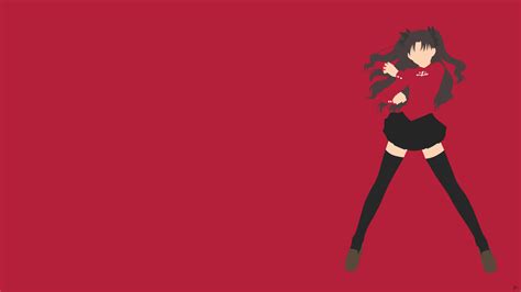 Fate Stay Night Rin Wallpaper Wallpapersafari