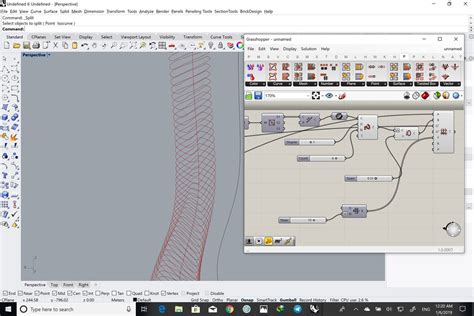 Tween Curve Along Curve Grasshopper McNeel Forum