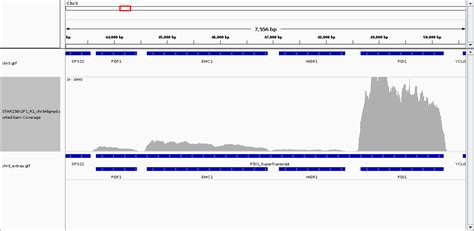 best options for quantifying a transcript fully contained within a