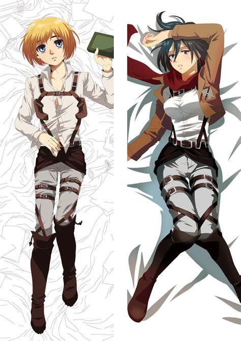 Buy Mikasa Ackerman Waifu Body Pillow Attack On Titan Body Pillow