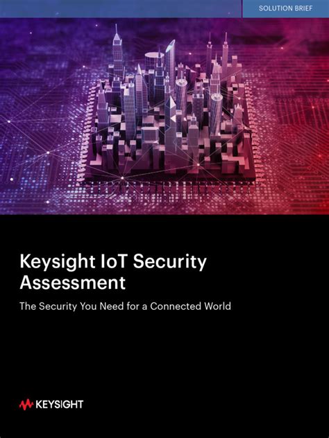 Keysight Iot Security Assessment Pdf Security Computer Security