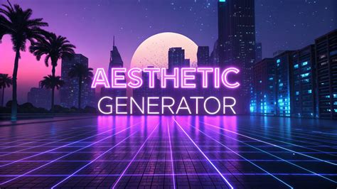 Aesthetic Generator