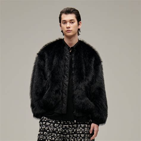 Notorious Lux Fur Bommer Jacket Black Fox Magic Stick Entertainment Official Store