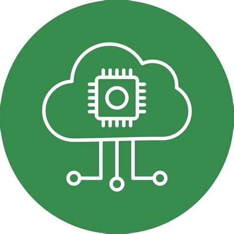 Cloud Computing Multi Color Circle Icon 43744325 Vector Art At Vecteezy