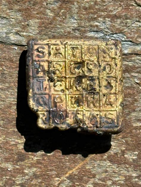 Sator Square — Temple Of Miriam