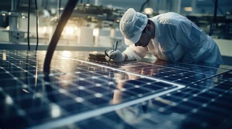 Premium Ai Image Solar Panel Optimization In Action