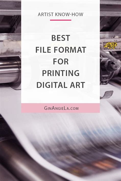 Best File Format For Printing Digital Art Prints From Print Shop And Home