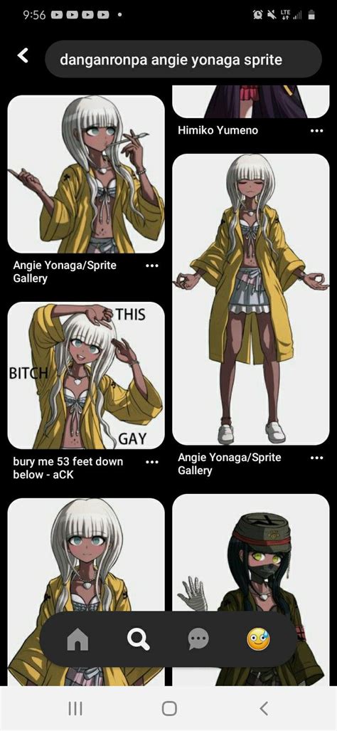 Bury Me 53 Feet Down Below Ack Angie Yonaga Danganronpa Funny