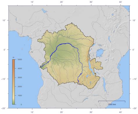 Africa Map Congo River Basin At Lachlan Macadie Blog