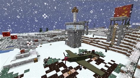 Minecraft Short Modded Map Custom Npcs And Flans Mod Fixed Some