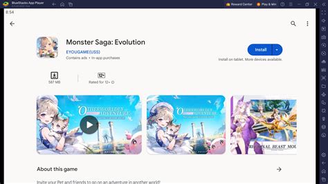 Panduan Bermain Monster Saga Evolution Di Pc Menggunakan Bluestacks