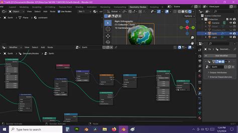 Geometry Nodes How To Remap This Clouds Shader To Wrap Around Volume