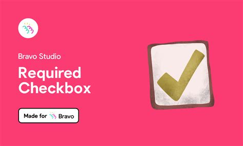 Bravo Sample Required Checkbox Figma