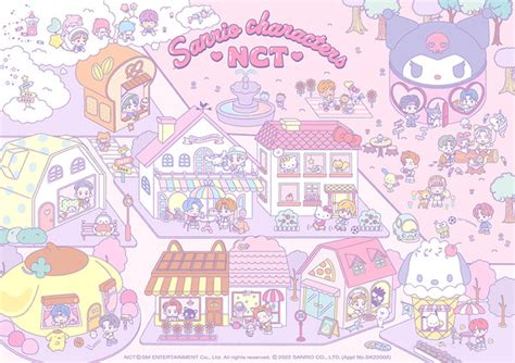 산리오 캐릭터와 Nct의 특급 콜라보레이션