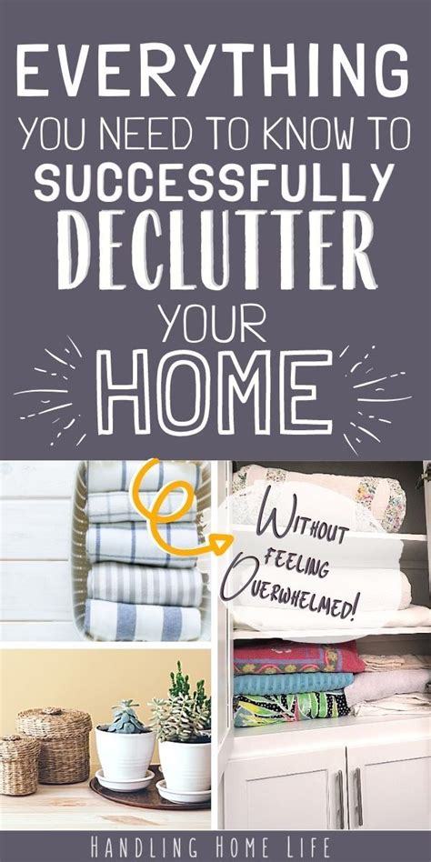 Home Decluttering Tips And Free Checklist
