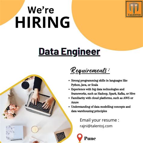 talentoj on linkedin connections dataengineer pune hiring team