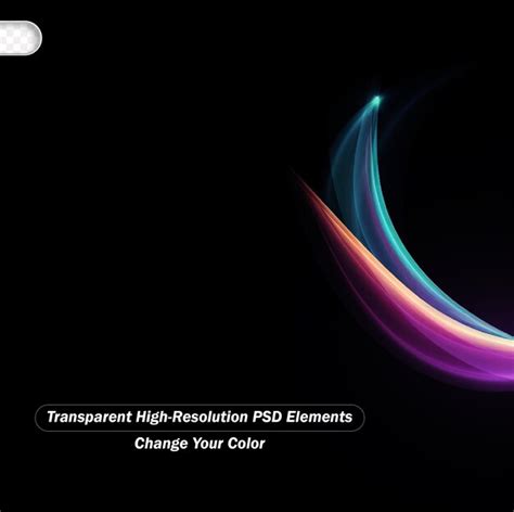 Premium Psd Colorful Line And Waves Background Template