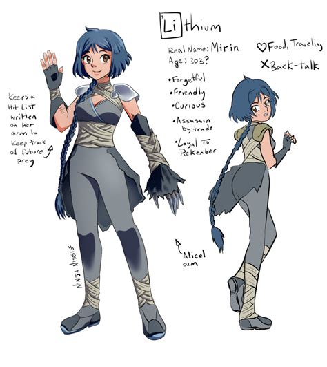 Nissies Art Blog • Assassin Oc Lithium Aka Mirin Originally Posted
