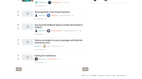 Add Inactive Previous Button · Issue 304 · Lemmynetlemmy Ui · Github