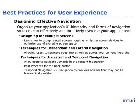 Best Practices For Mobile App Development Android March 15 2013 Ts PPT Free Download