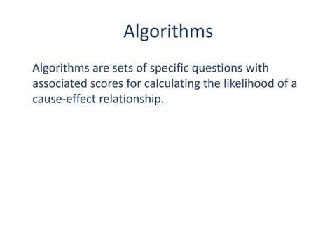 methods of causality assessment pptx