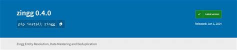 Zingg Entityresolution Recordlinkage Customer360 Python