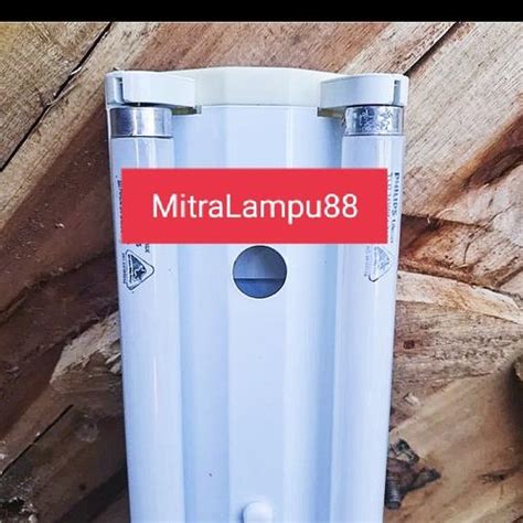 Jual Kap Lampu V Led Kv X X W Housing Tl Neon Led Cm Isi Lampu Tkv Kap Kosongan