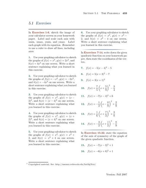 Chapter 5 Exercises With Solutions
