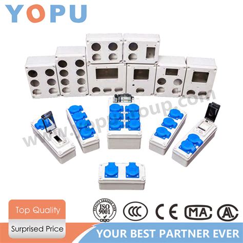 Control Waterproof Industrial Plug Socket Outdoor Portable Power Distribution Box Switch Socket