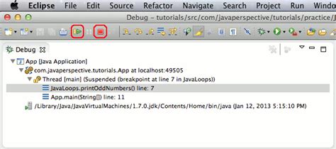 1 3 3 How To Use The Eclipse Debugger