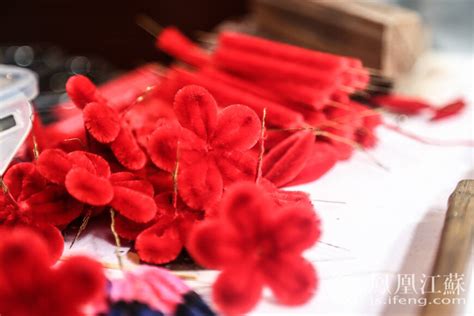 花开不败 南京绒花制作技艺 工艺梳理手机凤凰网