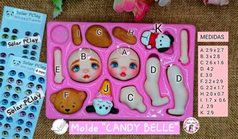 Molde Candy Belle